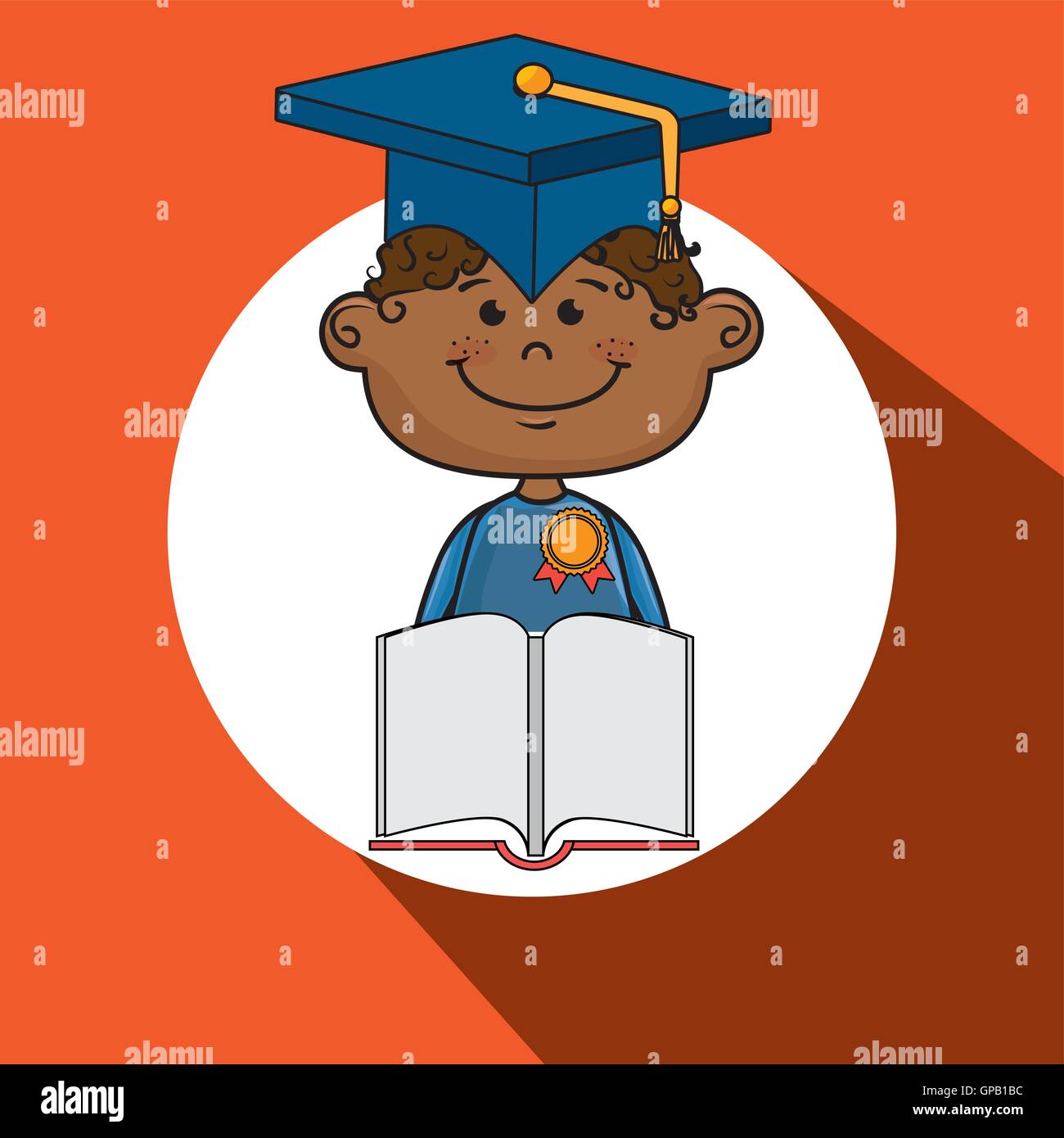 boy student book cap Stock Vector Image & Art - Alamy