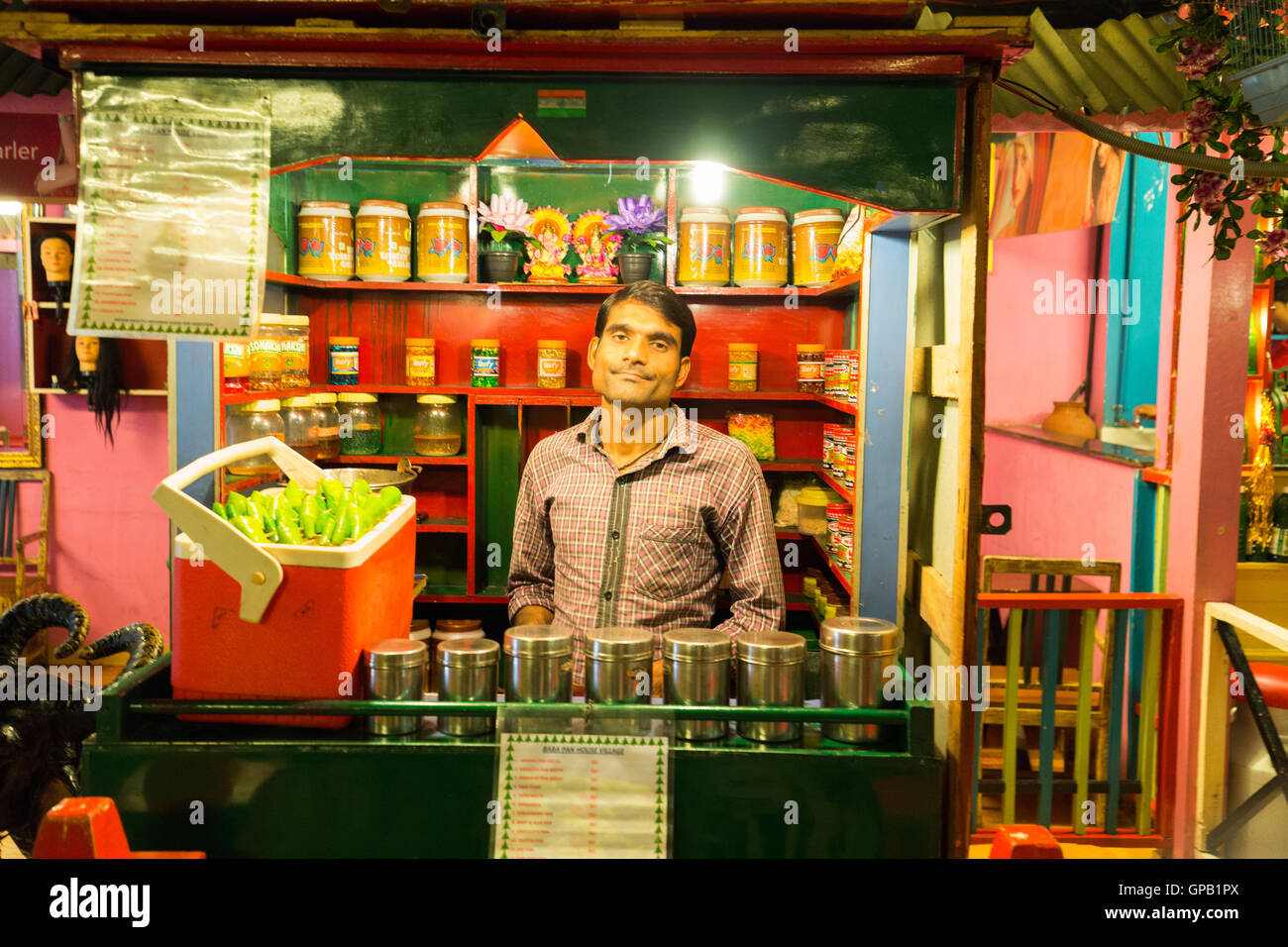 Village-Soul of India Restaurant Stock Photo - Alamy