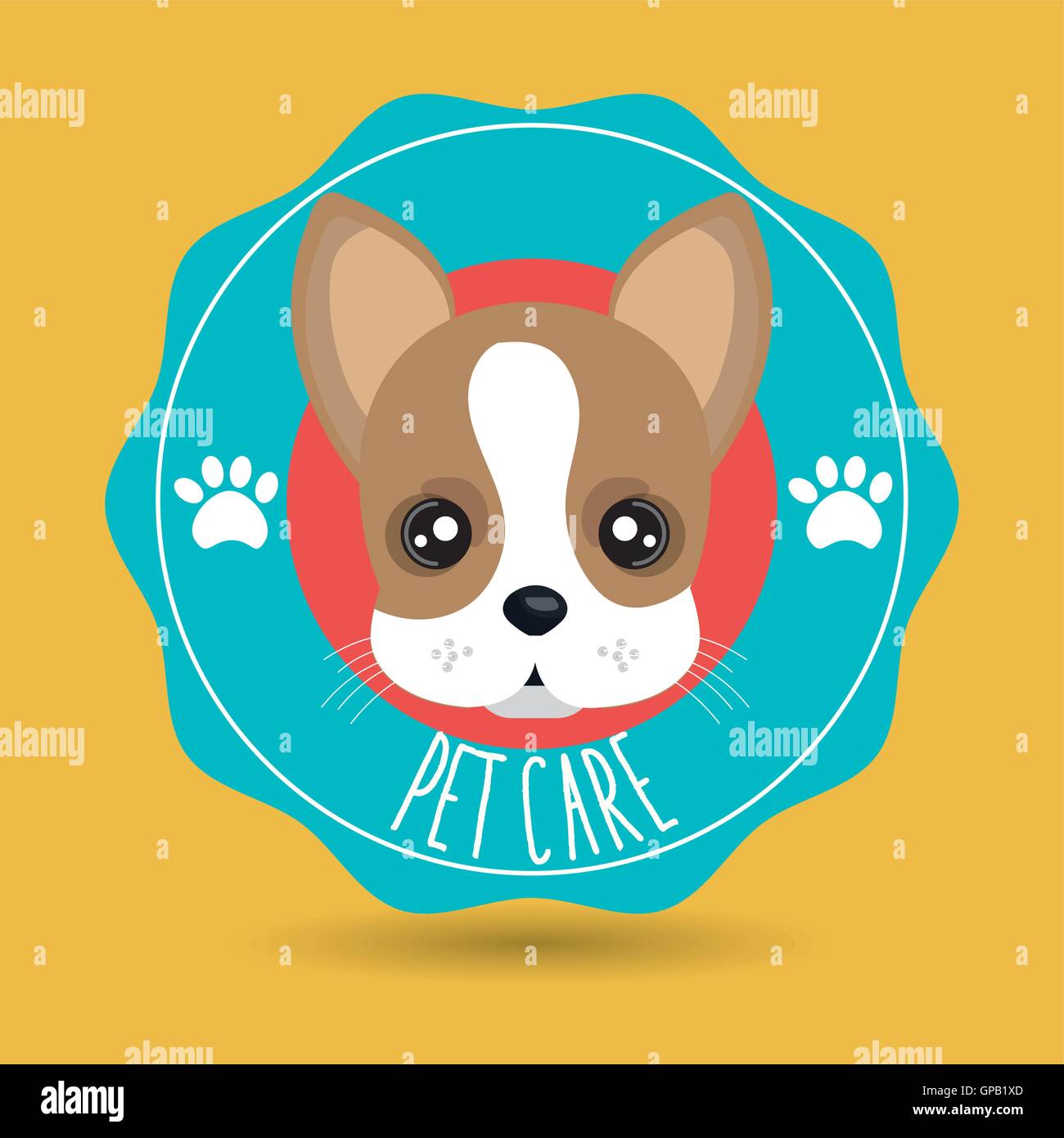 dog pet care icon Stock Vector Image & Art - Alamy