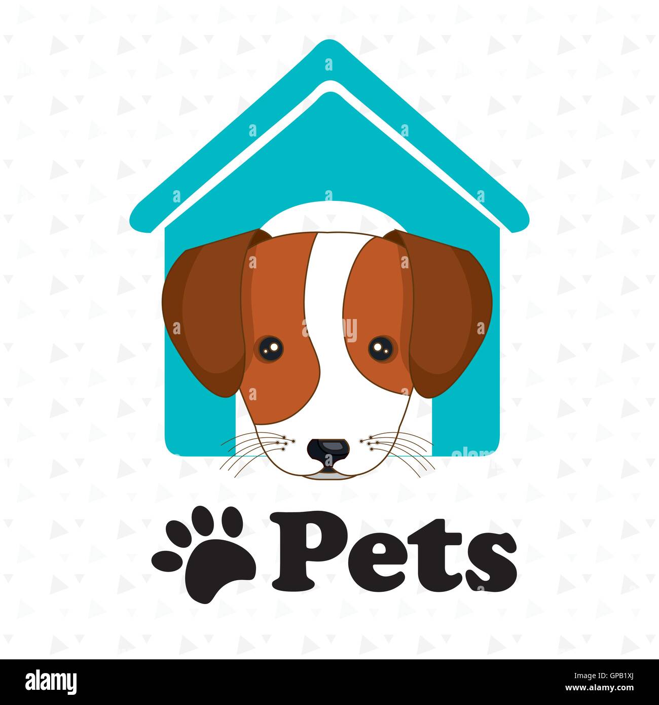 dog pets house icon Stock Vector Image & Art - Alamy