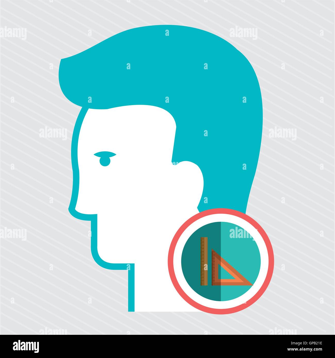 silhouette rule icon Stock Vector Image & Art - Alamy