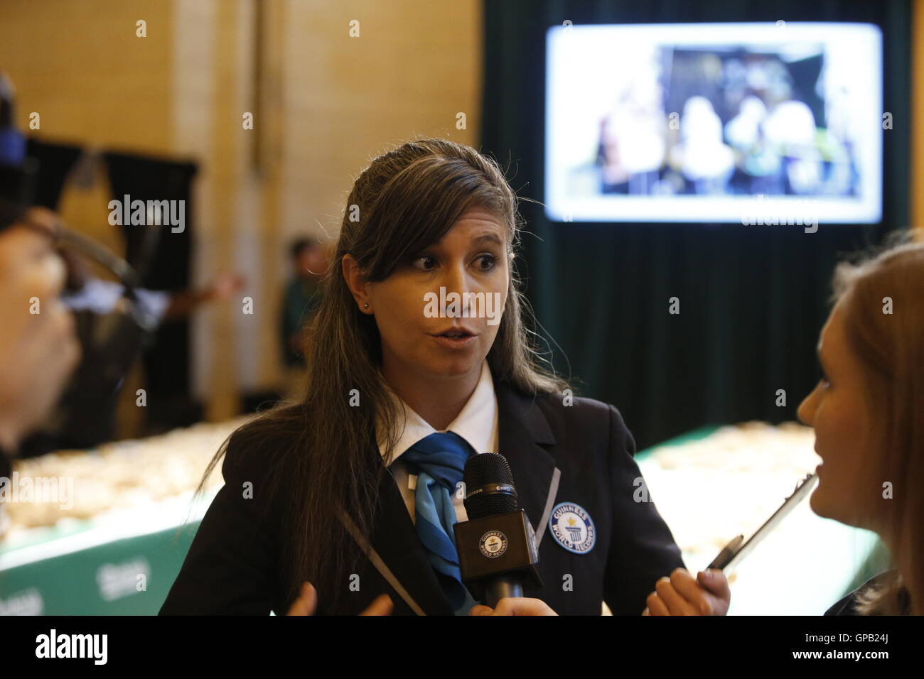 Guinness world record judge hi-res stock photography and images - Alamy