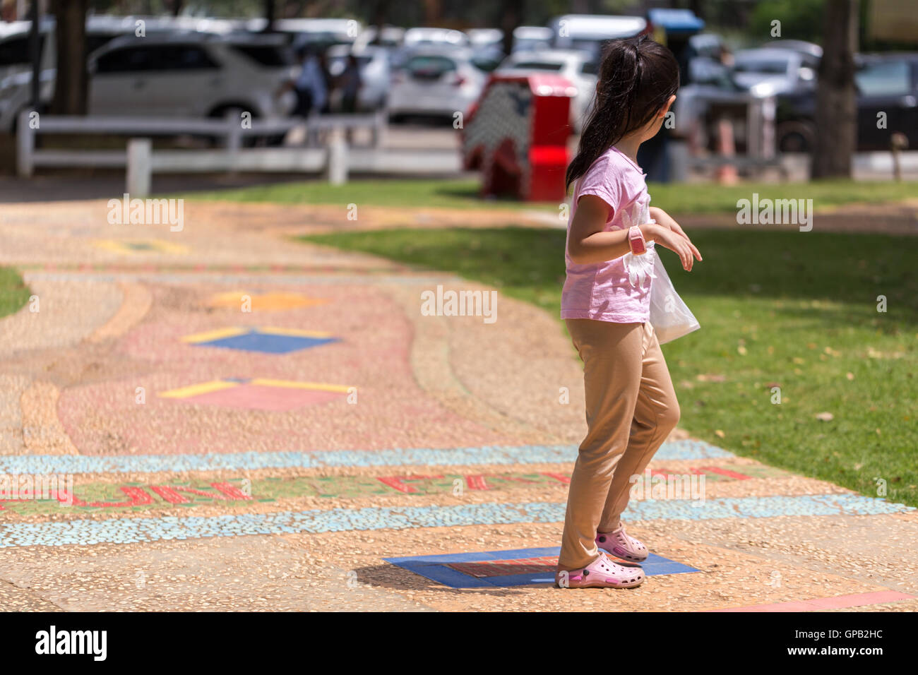 Walking in park alone hi-res stock photography and images - Alamy