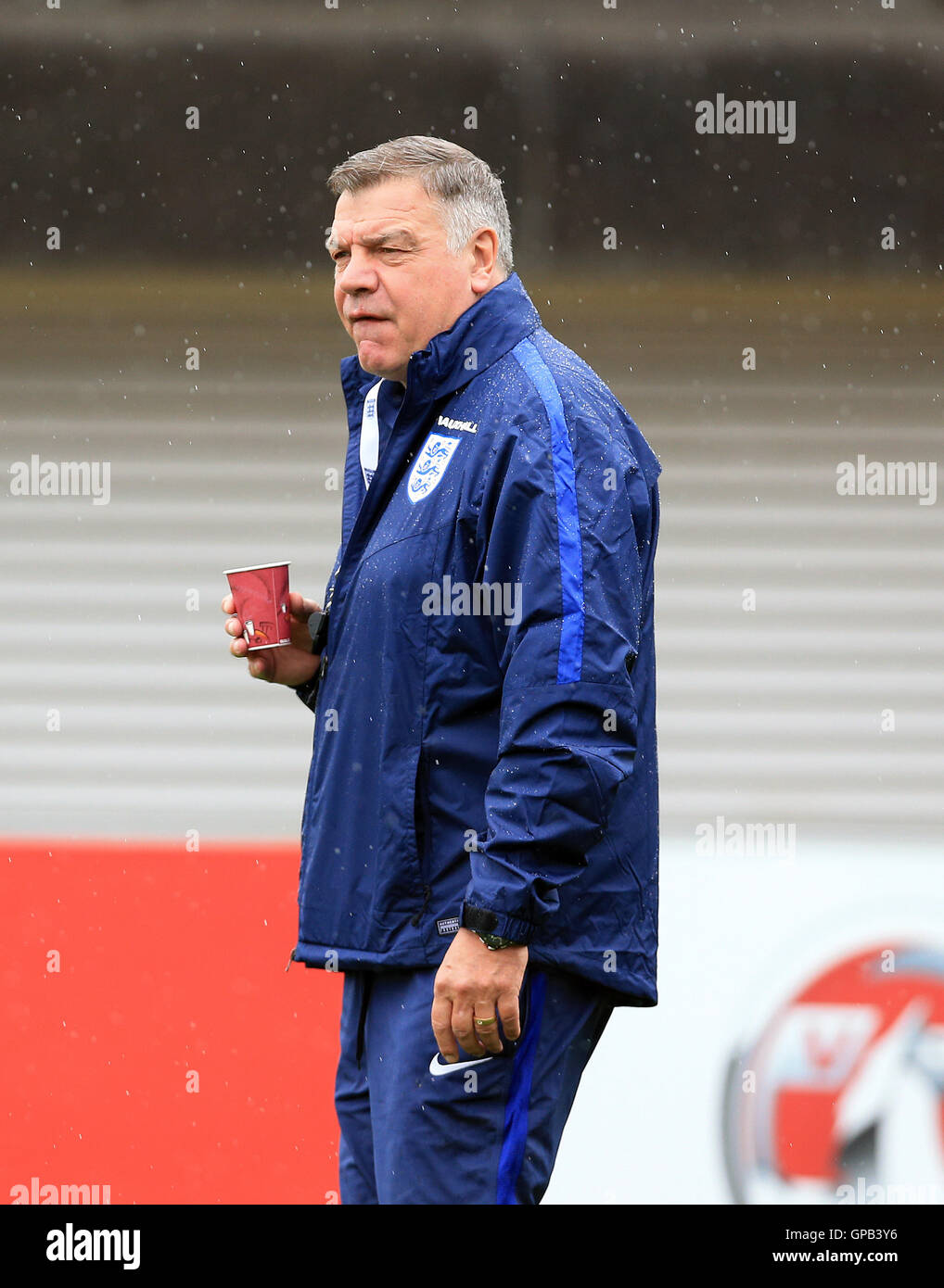England manager Sam Allardyce during a training session at St George's ...