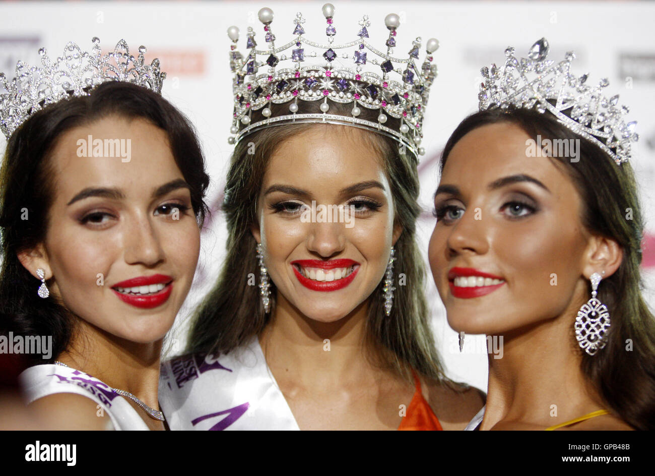 The winner of the "Miss Ukraine-2016" beauty contest Olexandra ...