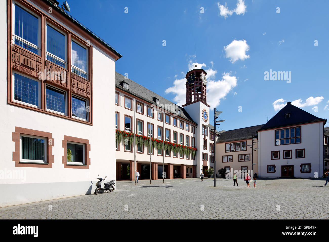 Rathaus und Marktplatz in Worms, Rhein, Rheinland-Pfalz Stock Photo - Alamy