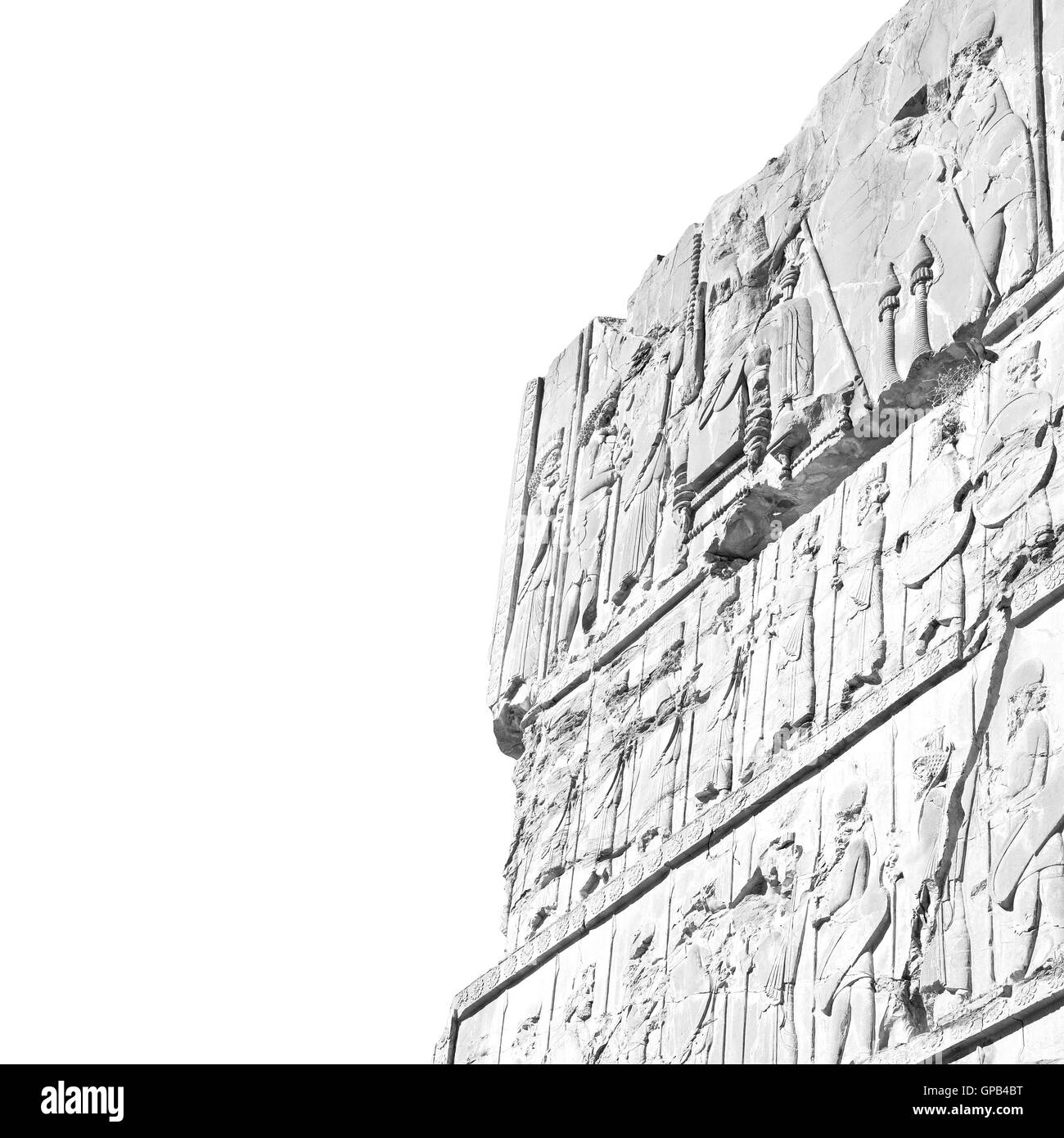 in iran persepolis the old ruins historical destination monuments and ...