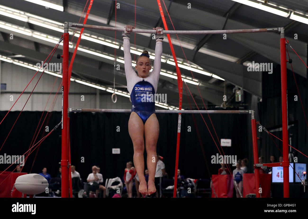 Scotland's Megan Morrison in action on the uneven bars during the ...
