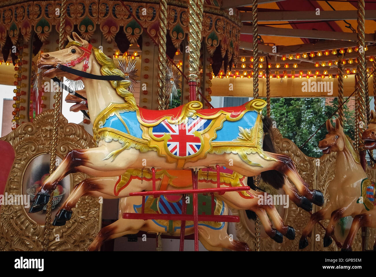 Horse union jack flag hi-res stock photography and images - Alamy