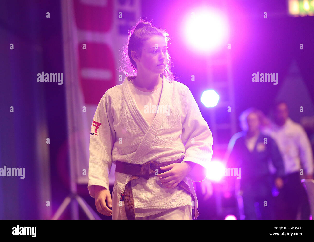 Emily Rae during day three of the Judo at the 2016 School Games at ...