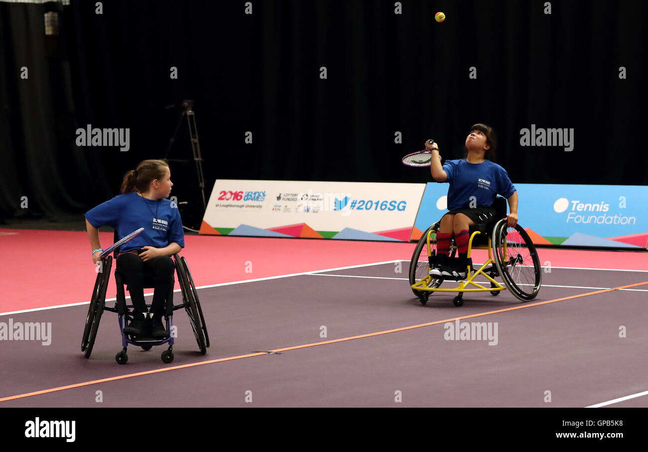 Scotland's Jade McGoldrick and Ellie Robertson in action during their ...