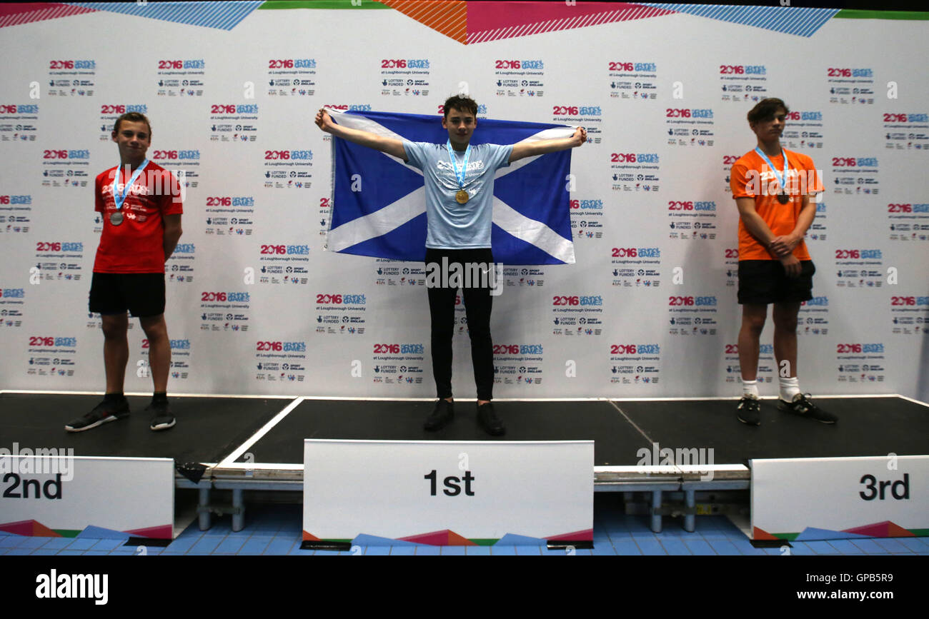 (left-right) Kyle Booth, Andrew MacIntosh and Callum Smart on the ...