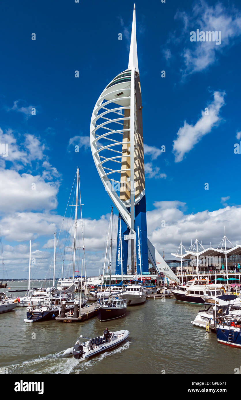 The emirates spinnaker tower hi-res stock photography and images - Alamy