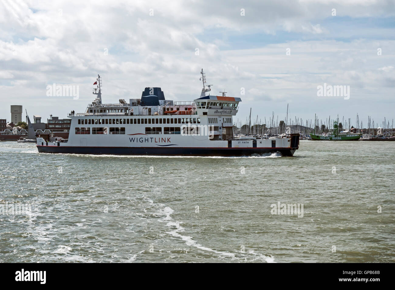 Wightlink ferry st faith hi-res stock photography and images - Alamy