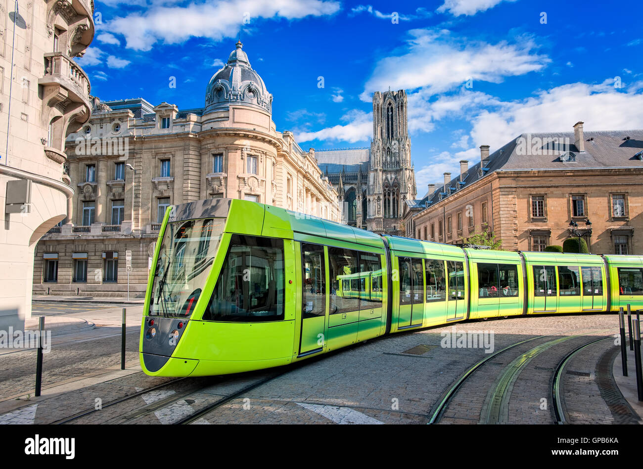 Old town and modern town hi-res stock photography and images - Alamy