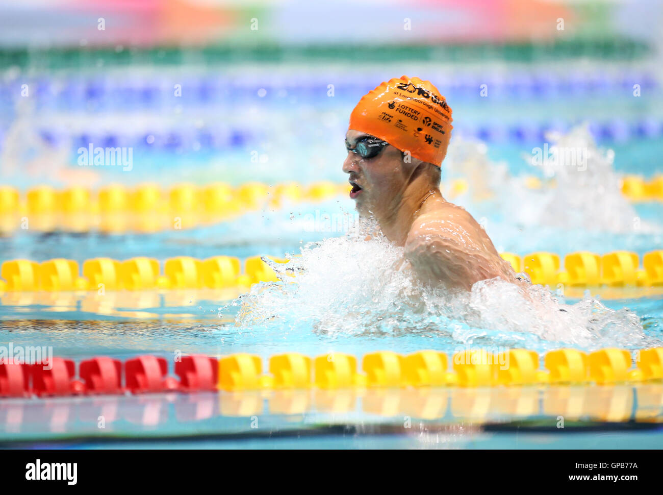 Callum Smart, England East, competes in the Mens 100m Breaststroke ...