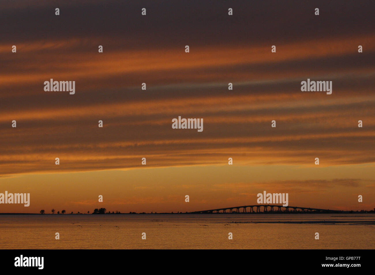 Sunset bunche beach hi-res stock photography and images - Alamy