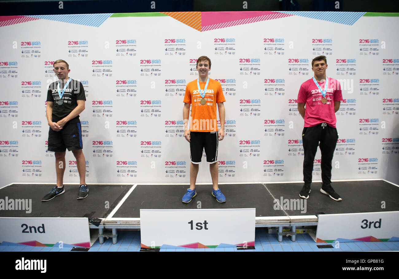 (left to right) Ben Martin, Luke Turley and Nick Laws take to the ...