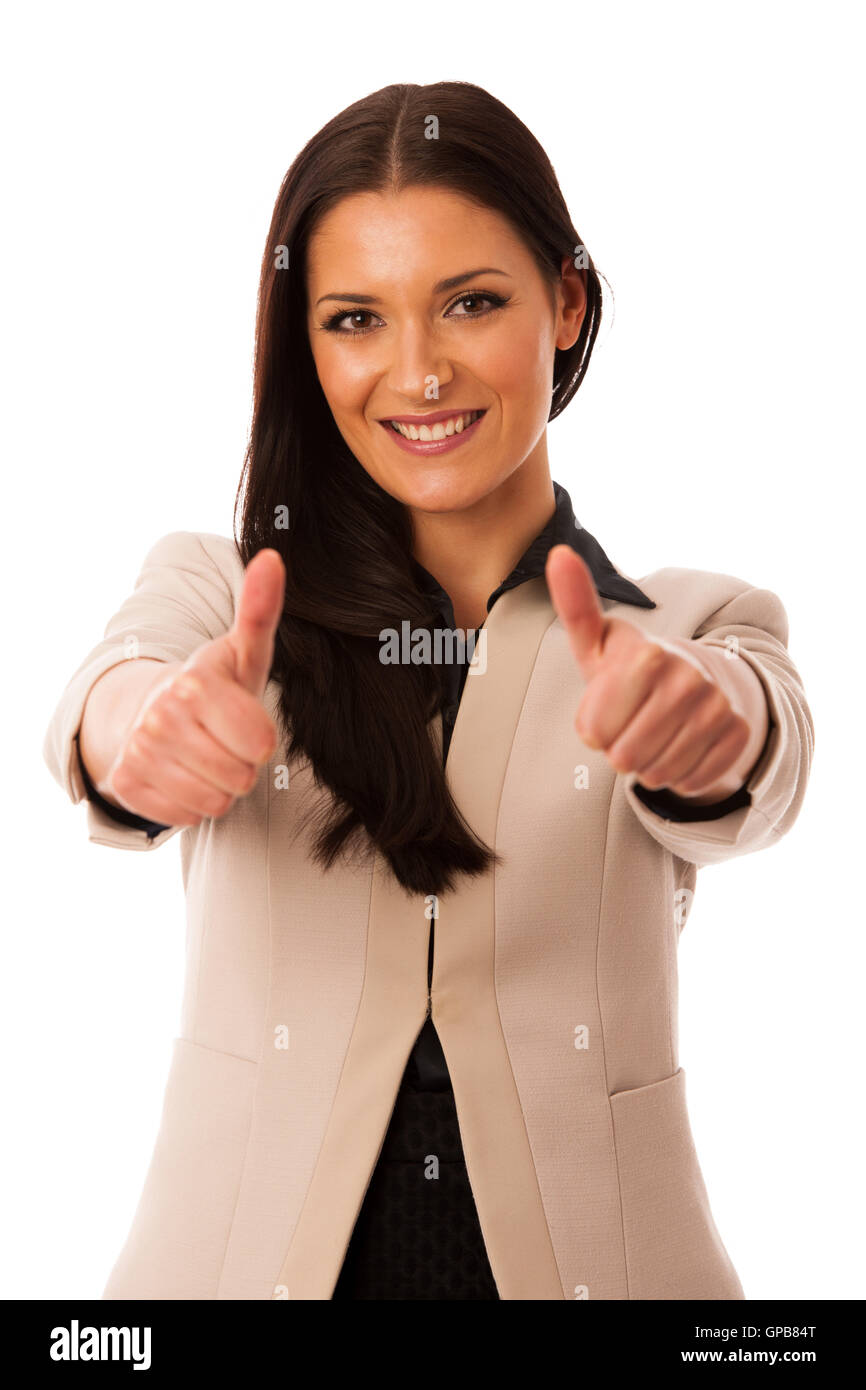 Big thumbs up hi-res stock photography and images - Alamy
