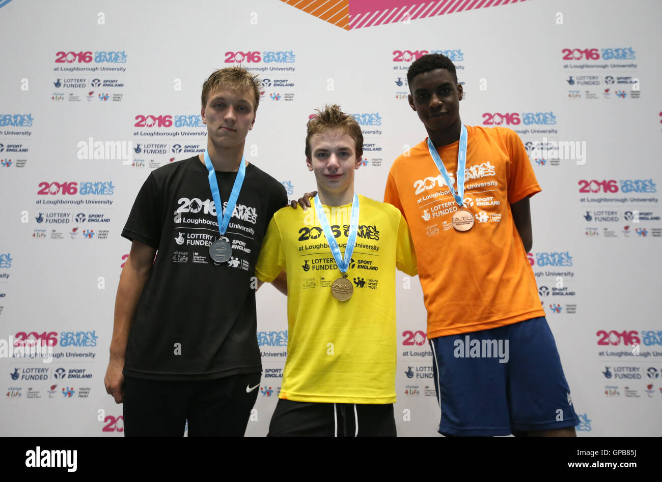 (left to right) Jacob Leach Benjamin Foulston and Oludaisi Adefisan ...