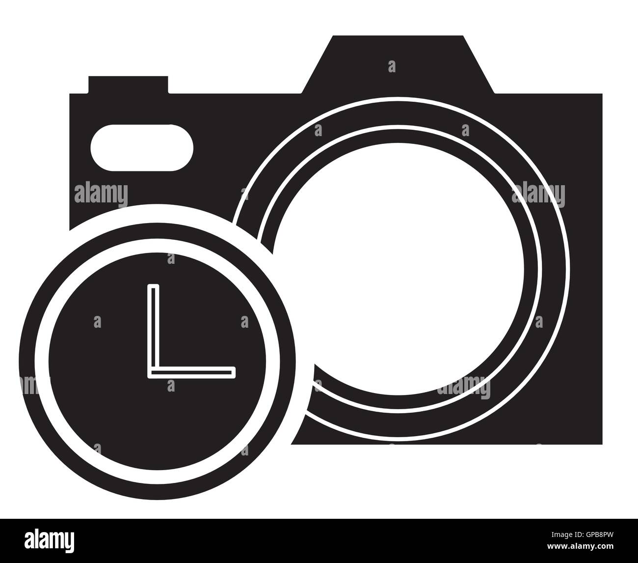 Clock face detail Stock Vector Images - Alamy