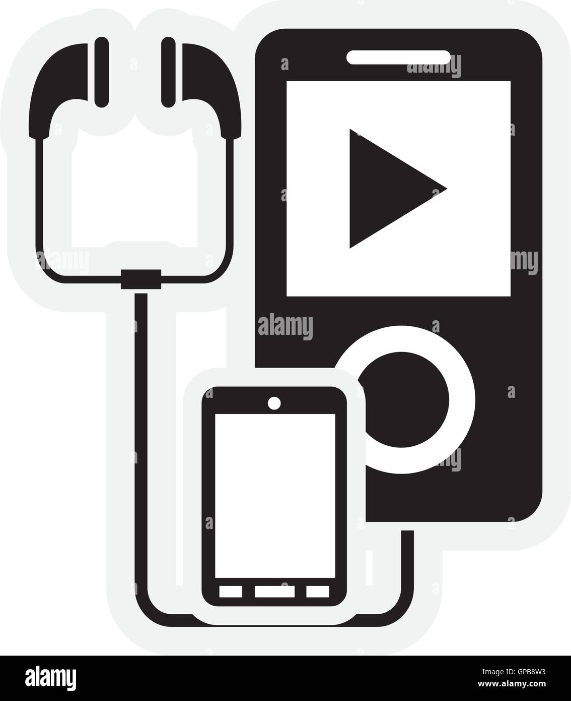 Telephone wires background Stock Vector Images - Alamy