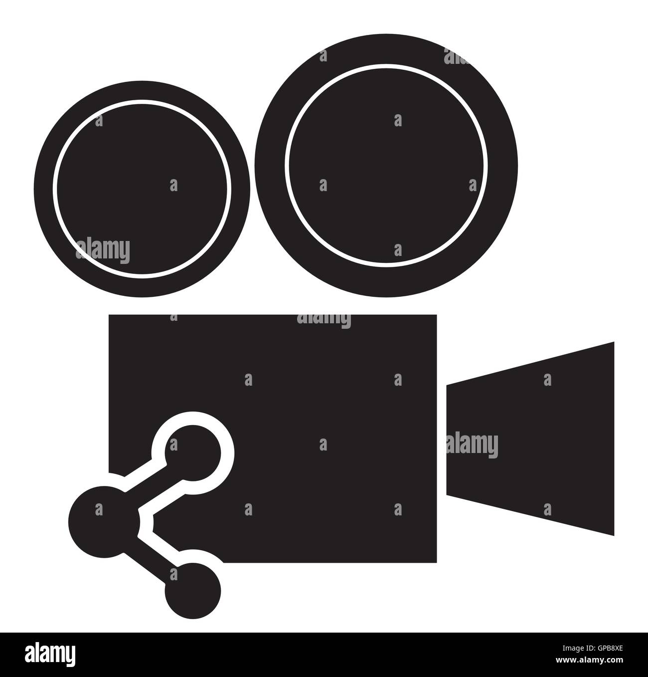 The connection film Stock Vector Images - Alamy