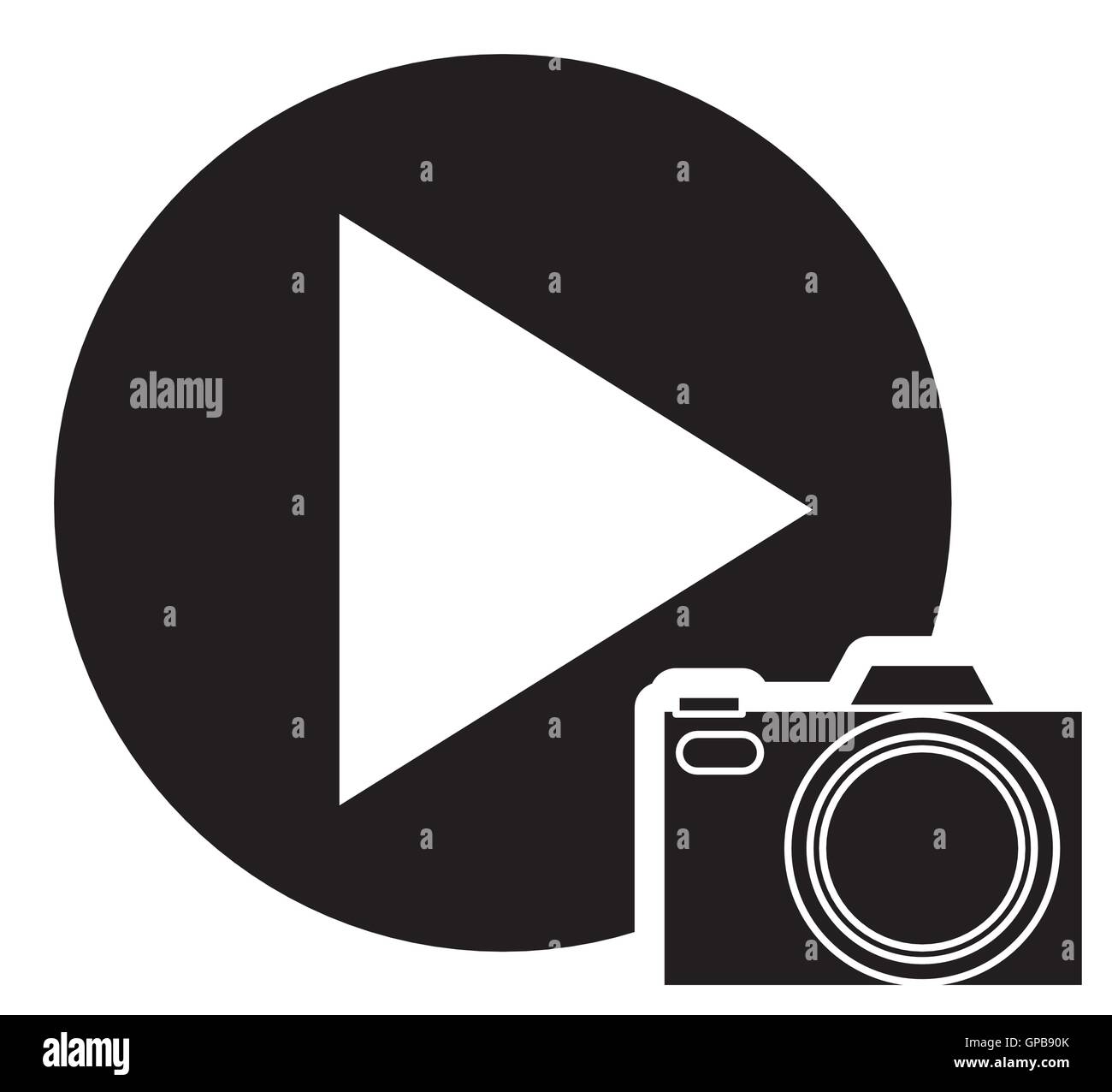Action camera detail Stock Vector Images - Alamy