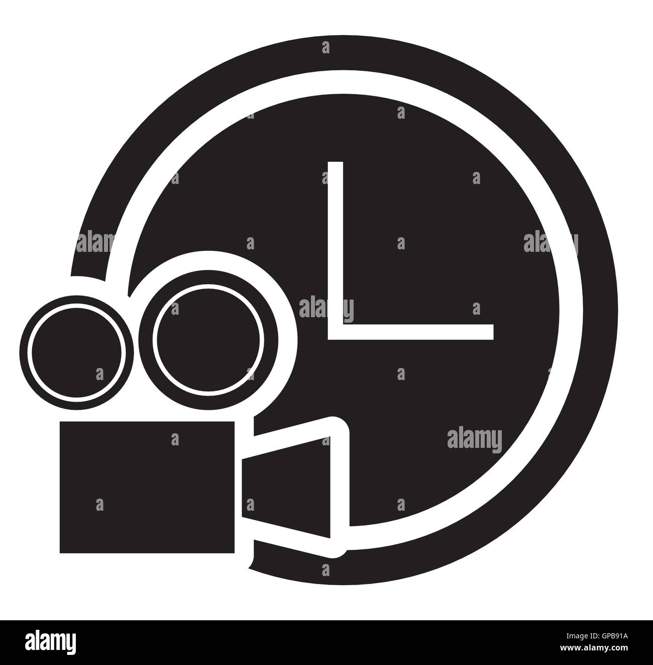 Tripod camera icon map hi-res stock photography and images - Alamy