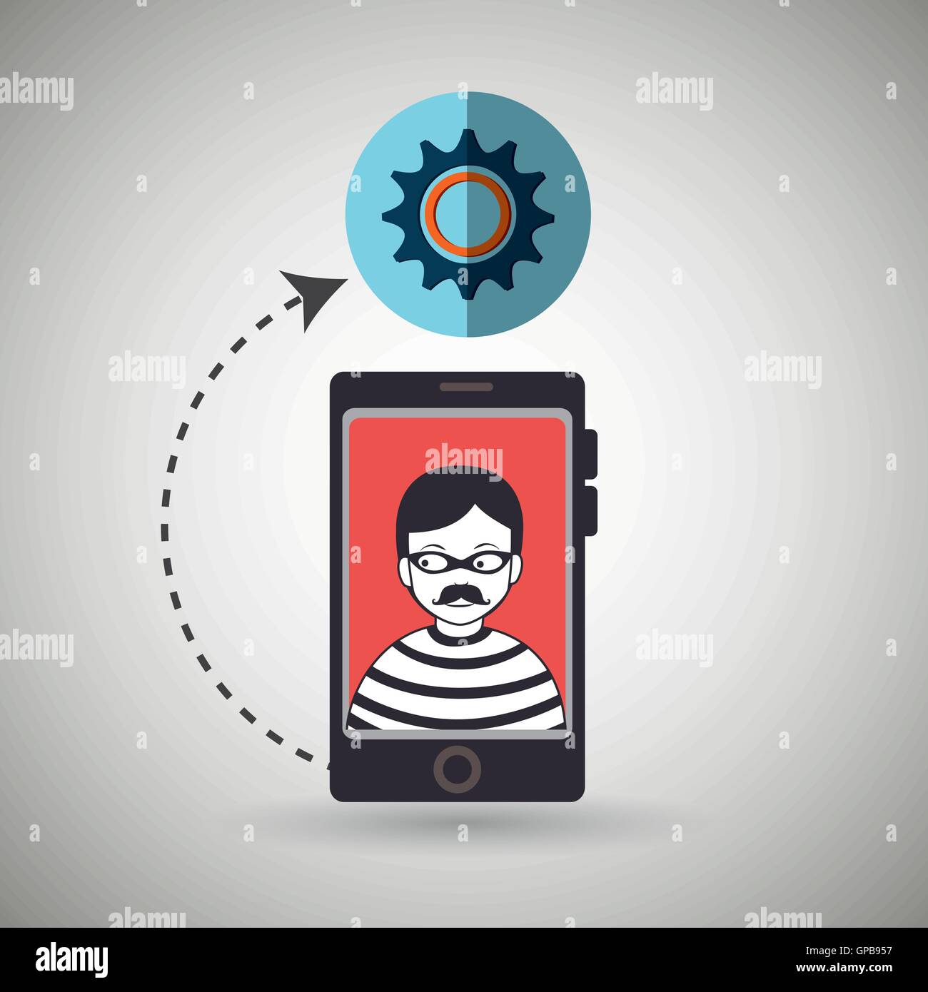 cellphone hacker app icons Stock Vector Image & Art - Alamy