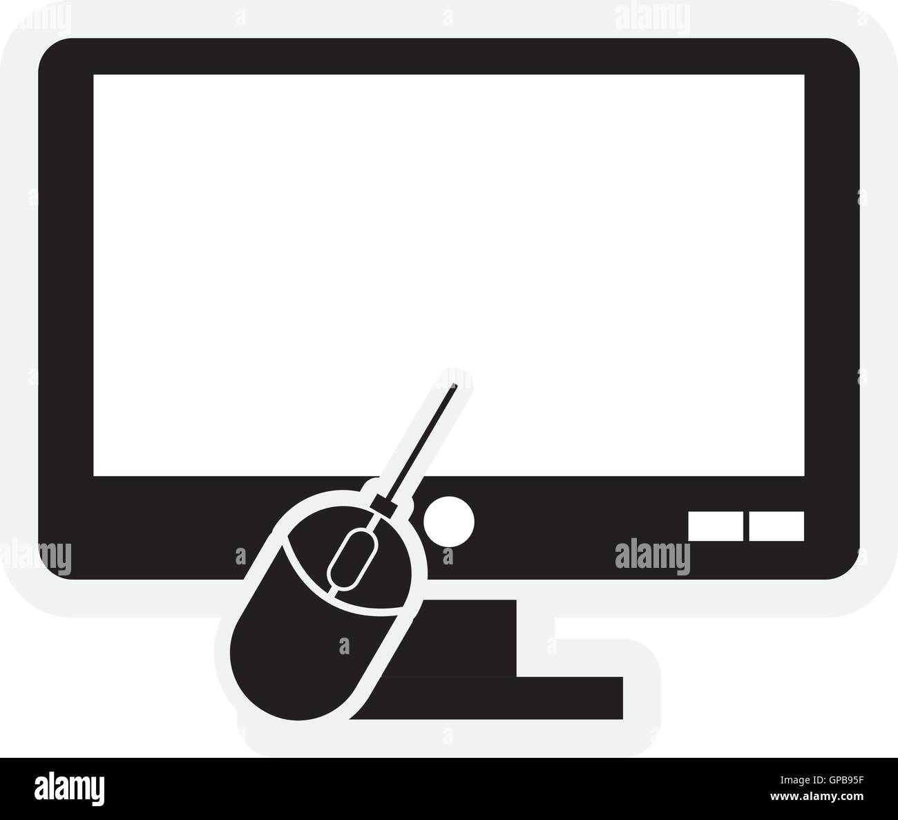 Activate monitor hi-res stock photography and images - Alamy