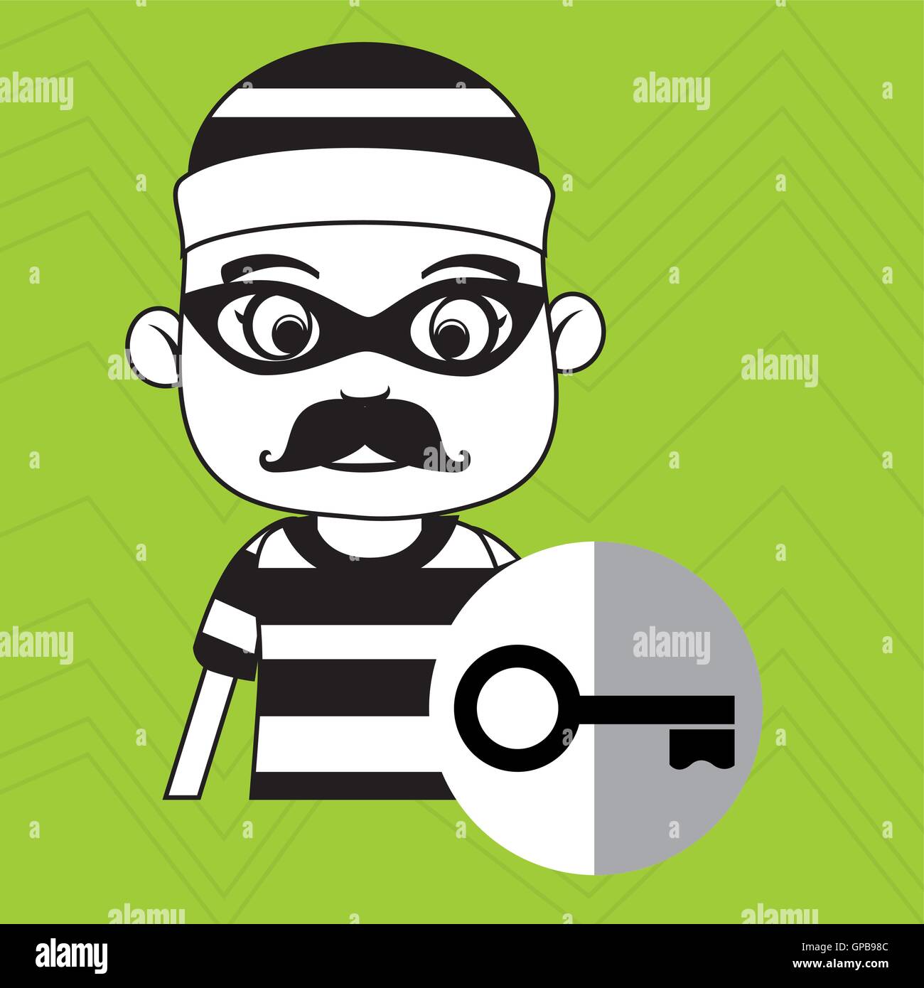 hacker security key Stock Vector Image & Art - Alamy