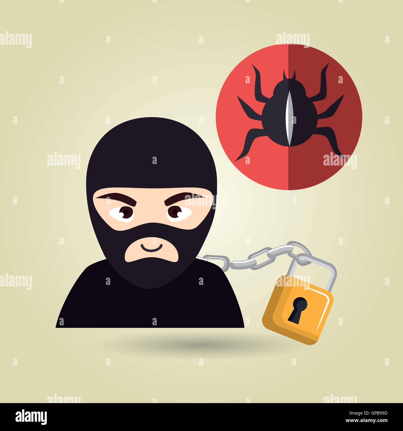 pc hacker safe design Stock Vector Image & Art - Alamy