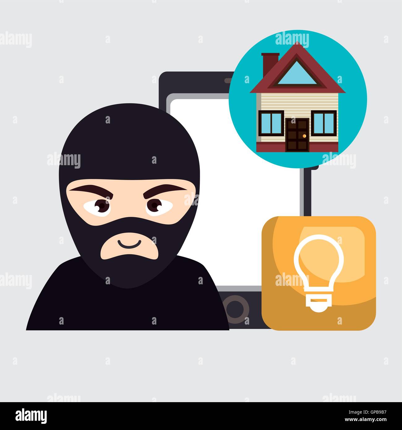 hacker criminal information icon Stock Vector Image & Art - Alamy