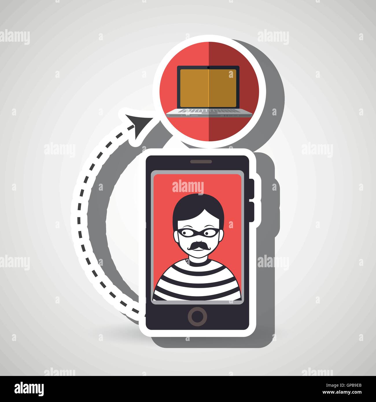 cellphone hacker app icons Stock Vector Image & Art - Alamy