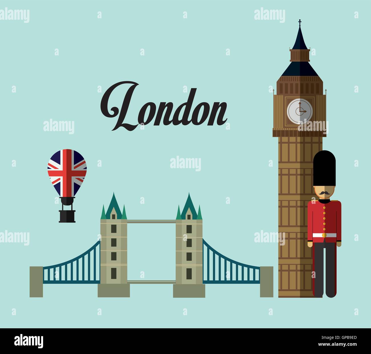 london england landmark set design Stock Vector Image & Art - Alamy