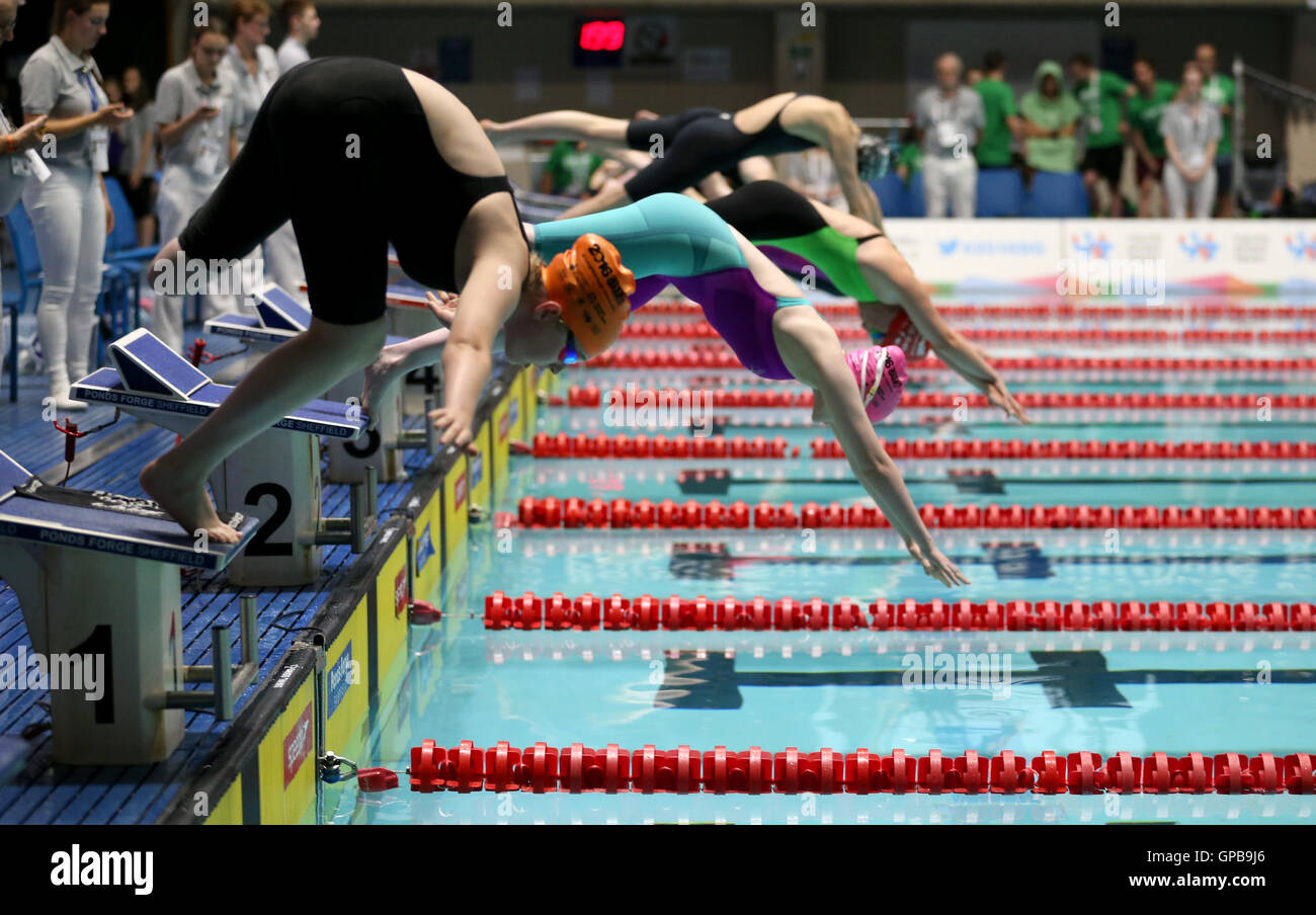 Beverly Levett, England East competes in the Womens MC 100m Freestyle ...