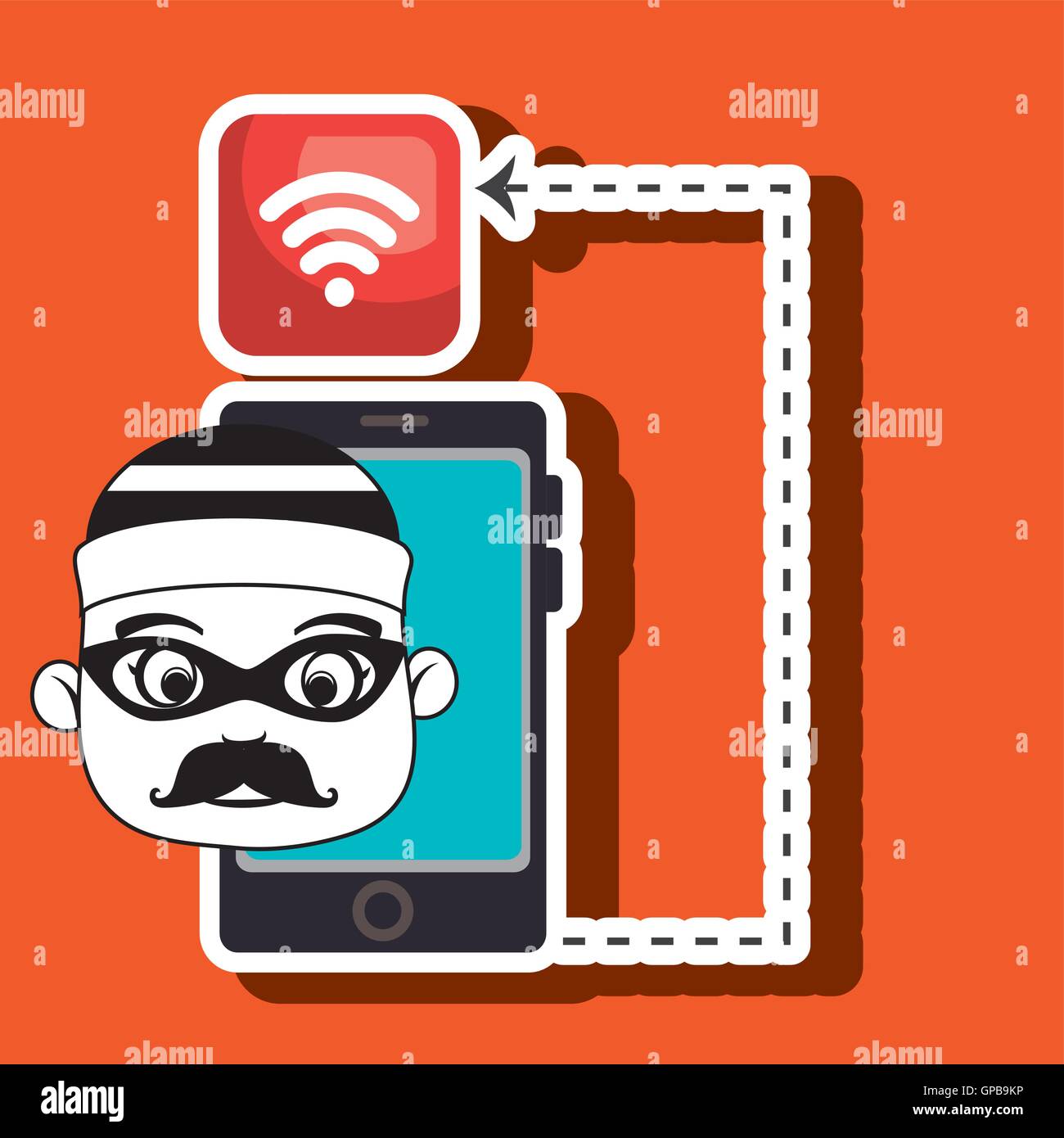 smartphone security information design Stock Vector Image & Art - Alamy