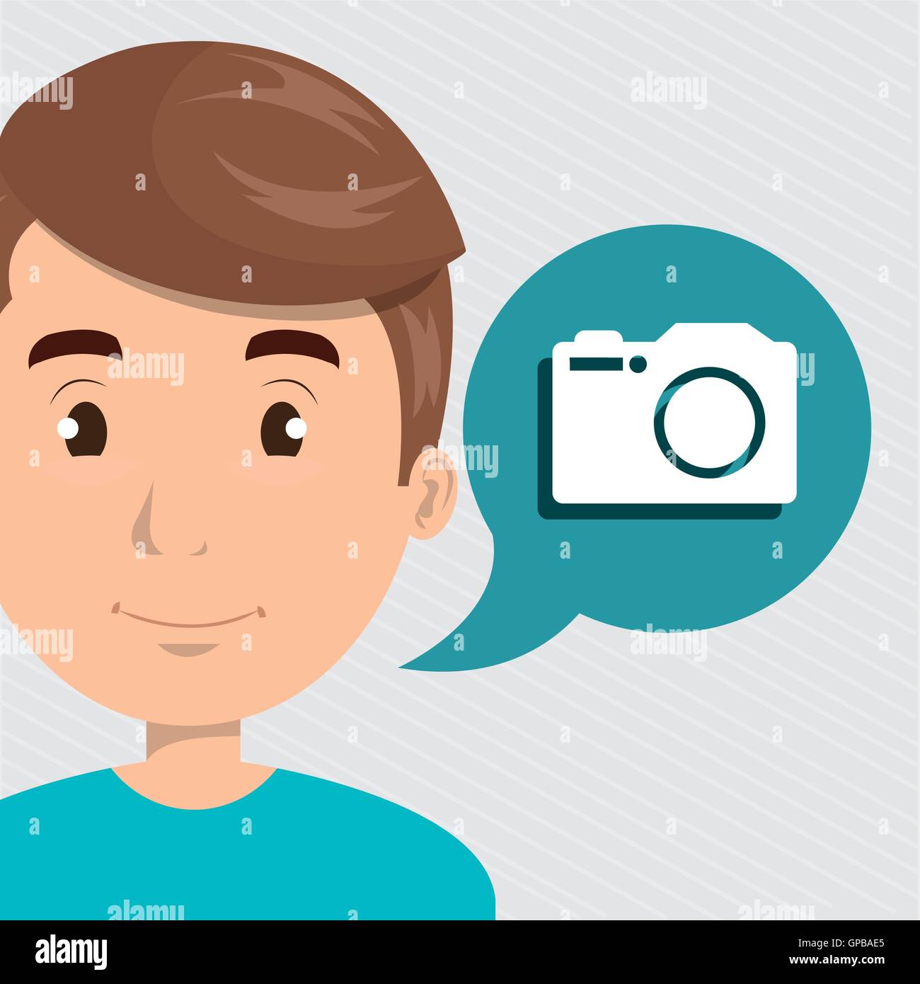 Man blond active Stock Vector Images - Alamy