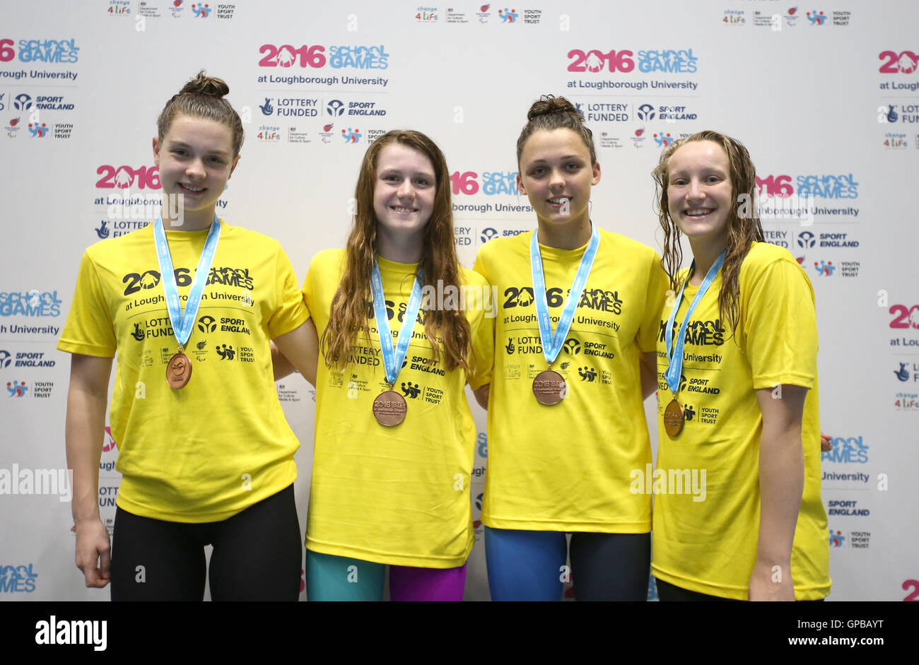 Lily Boseley, Bethany Walker Caitlin Hubbard, Eva Victory. England ...