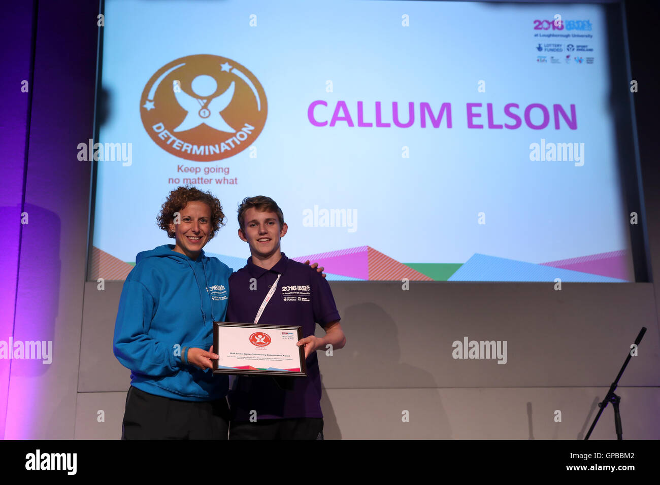 Presentation of award hi-res stock photography and images - Alamy