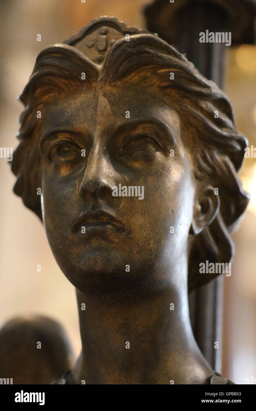 Statue in the Basilica of Saint Peter in Chains in Rome Stock Photo - Alamy