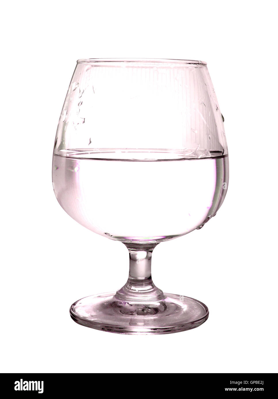 glass. Isolated on white background Stock Photo - Alamy