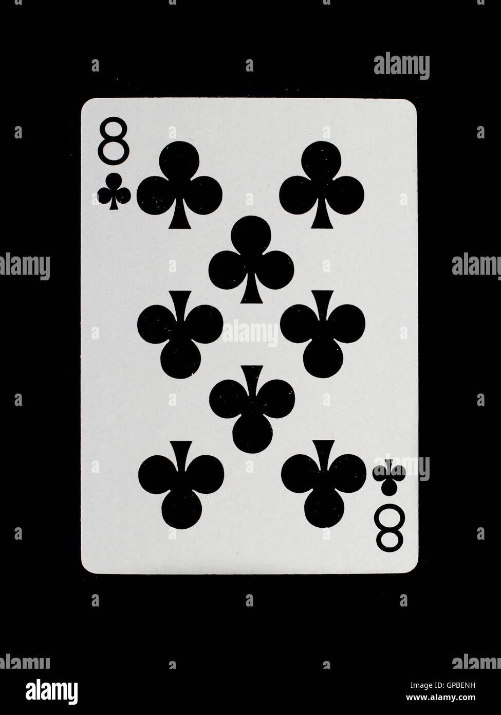 Playing card (eight Stock Photo - Alamy