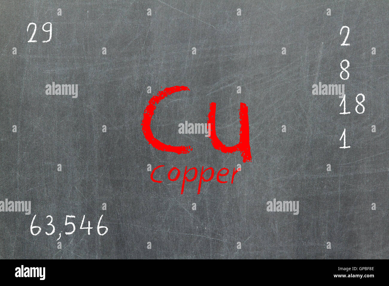 Copper atom hi-res stock photography and images - Alamy