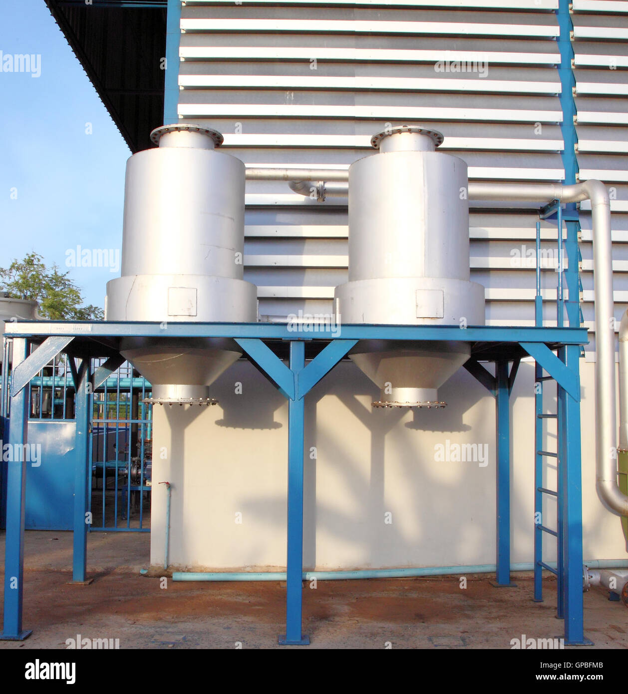 water storage tank Stock Photo - Alamy