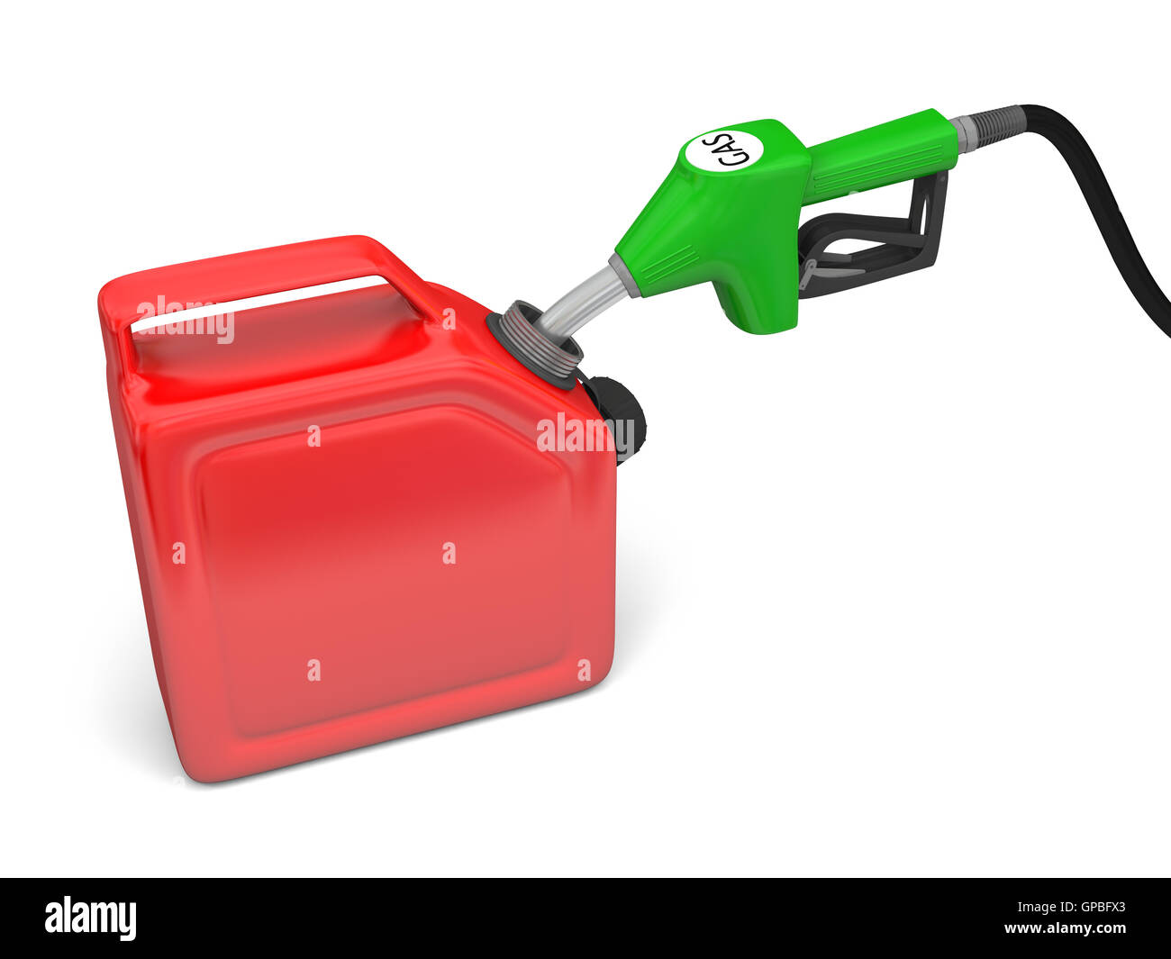 Filling with gas Stock Photo - Alamy