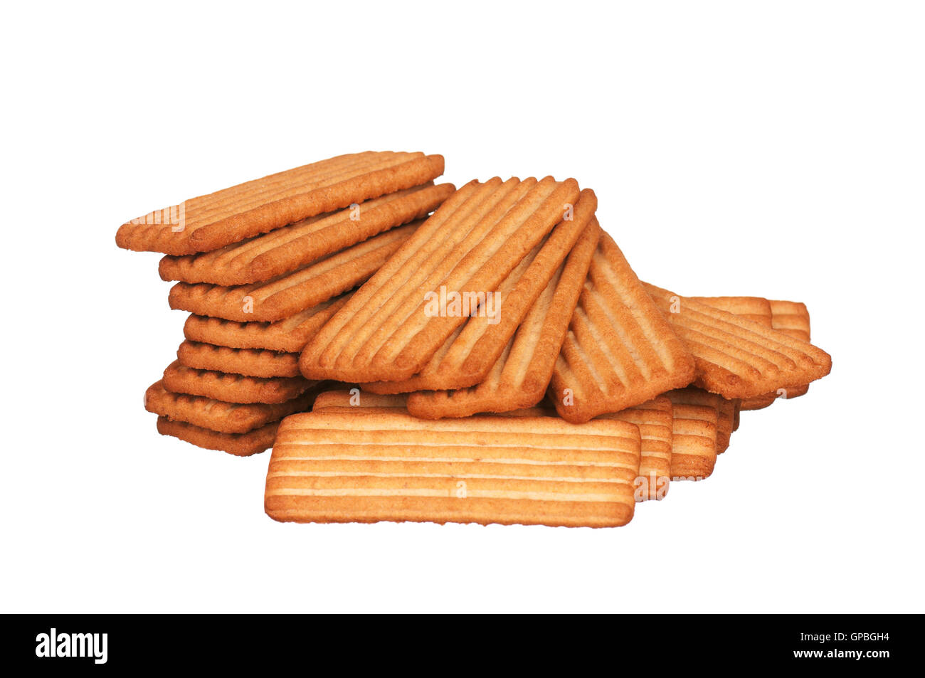 Flat round sugar cookies hi-res stock photography and images - Alamy