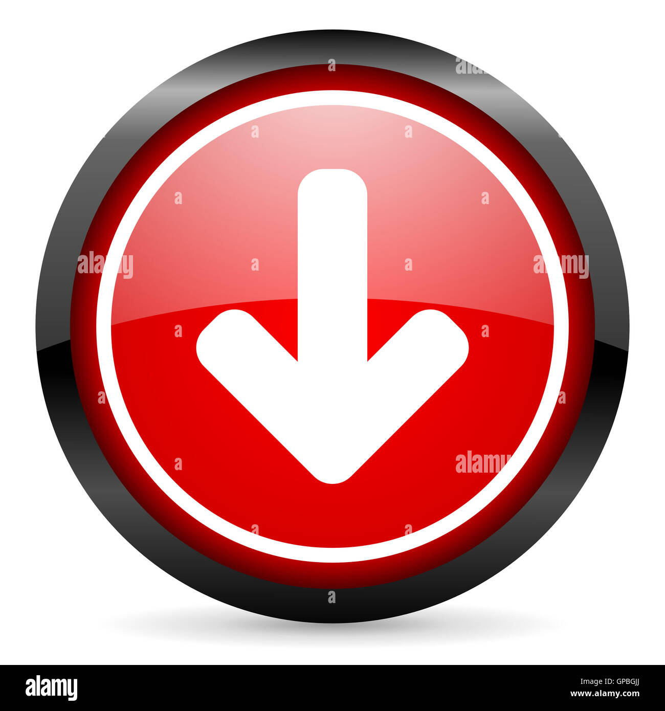 Red Right Arrow Icon