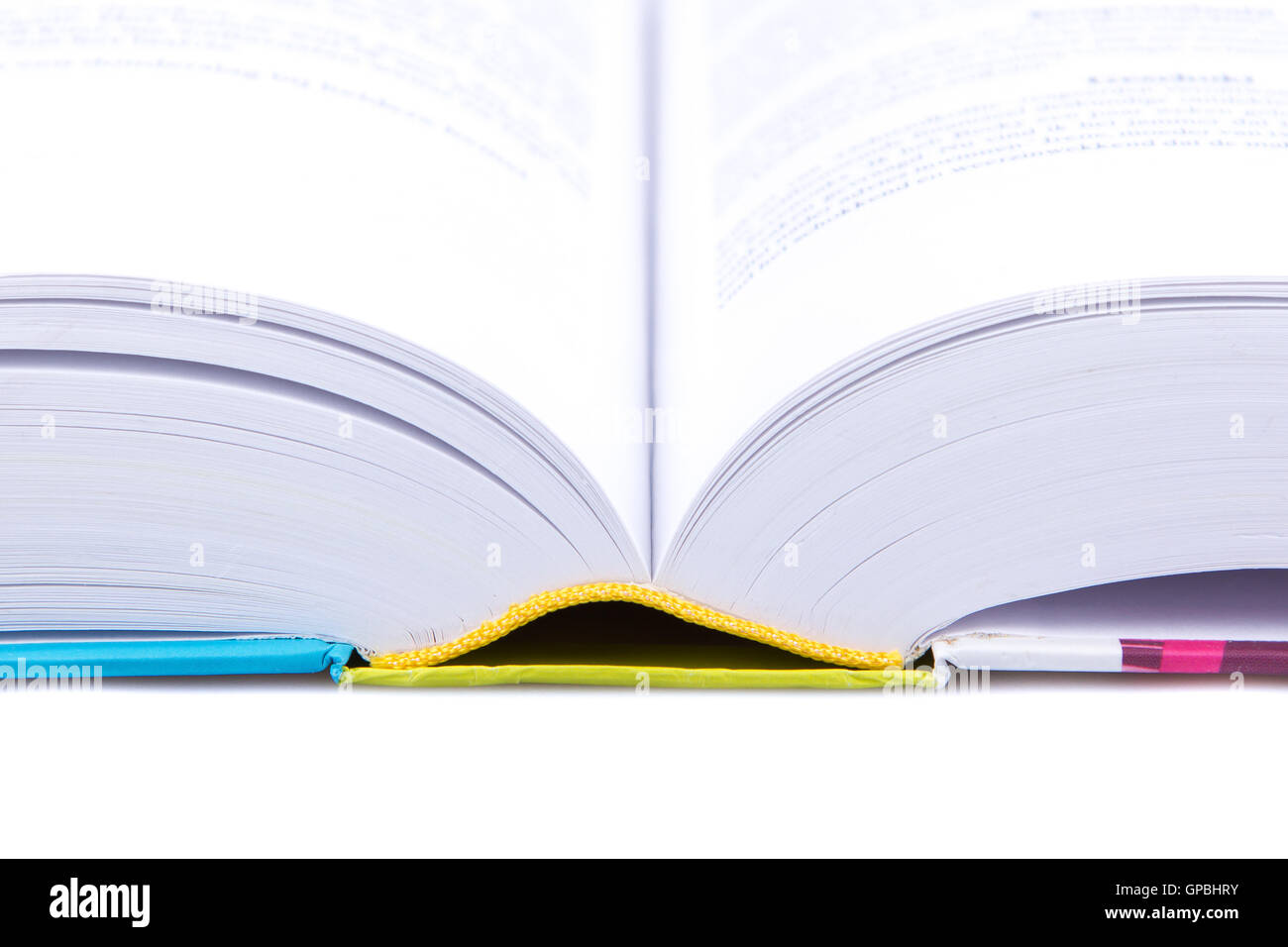 A modern opened book Stock Photo - Alamy